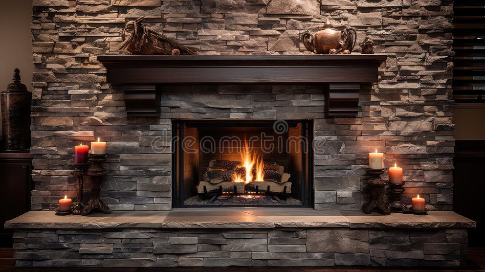 Rustic Stacked Stone Texture Stock Photo - Image of element, design ...