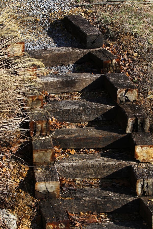 Rustic steps stock image. Image of stair, landscape, outdoors - 51653909