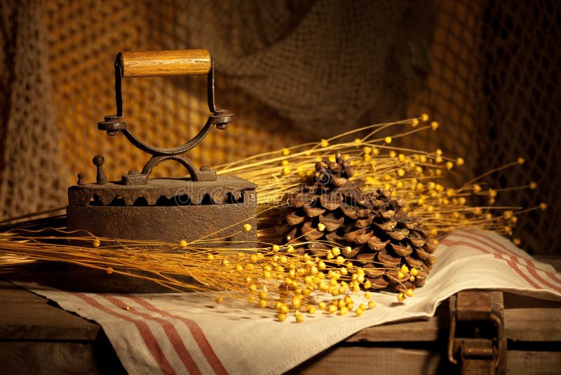 Rustic still life stock image. Image of antique, oldfashioned - 14023263