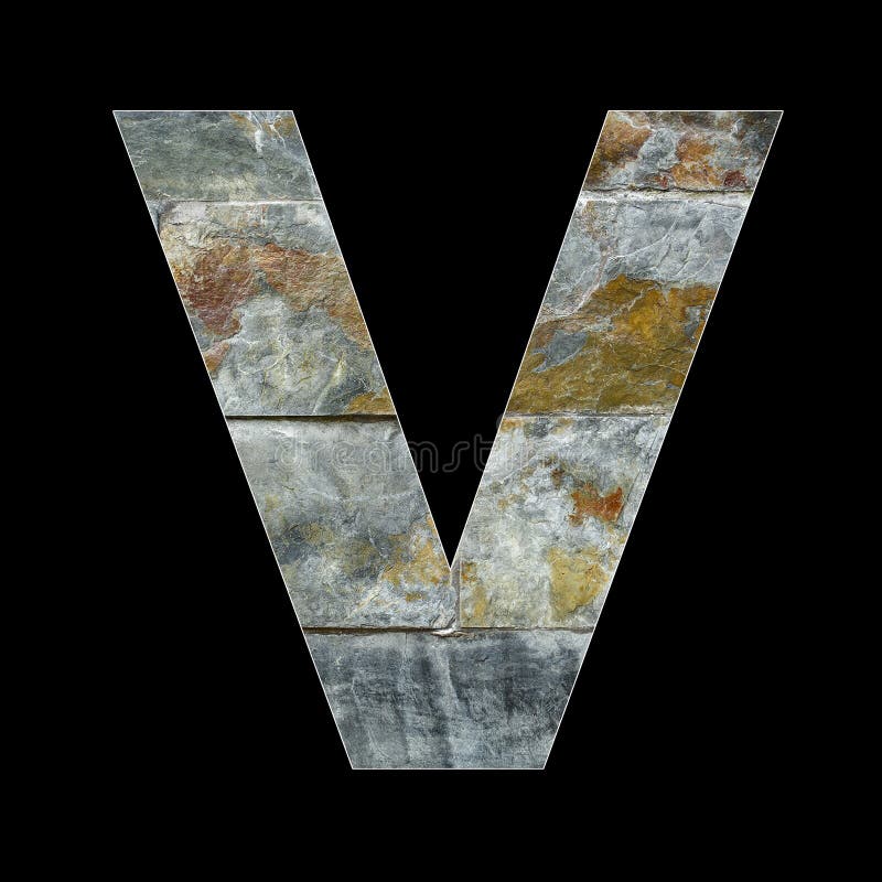 Letter V Stone Font Stock Photos - Free & Royalty-Free Stock Photos ...