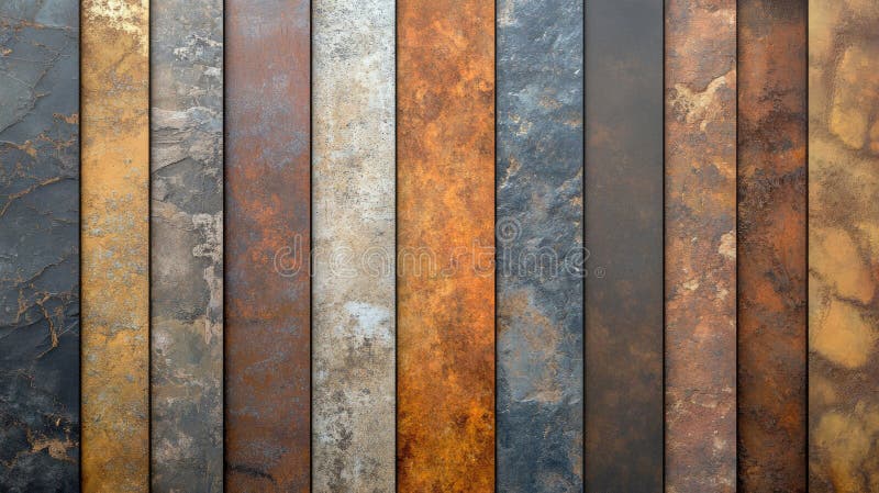 Rustic Stone Texture Background with Vertical Lines Stock Illustration ...