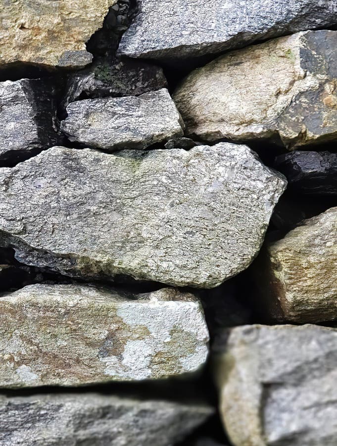 Rustic Stone Wall Background Stock Image - Image of vintage, pattern ...