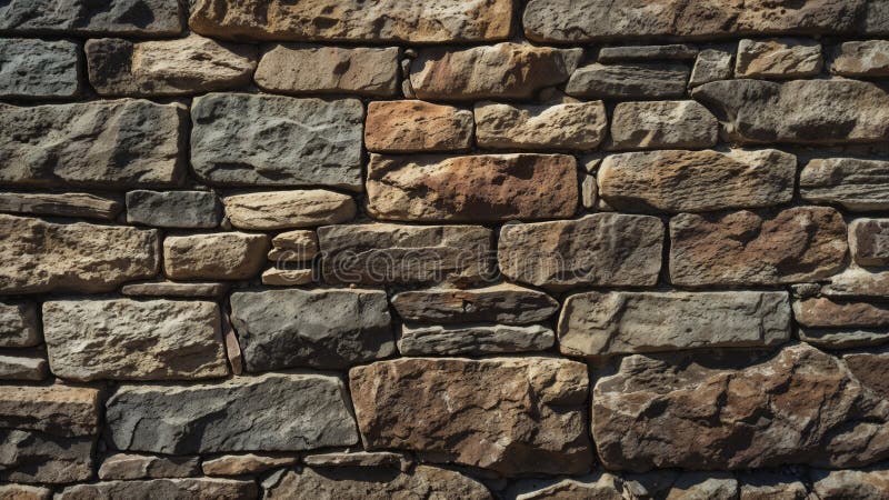 Rustic Stone Wall Texture High Quality Stock Illustration ...