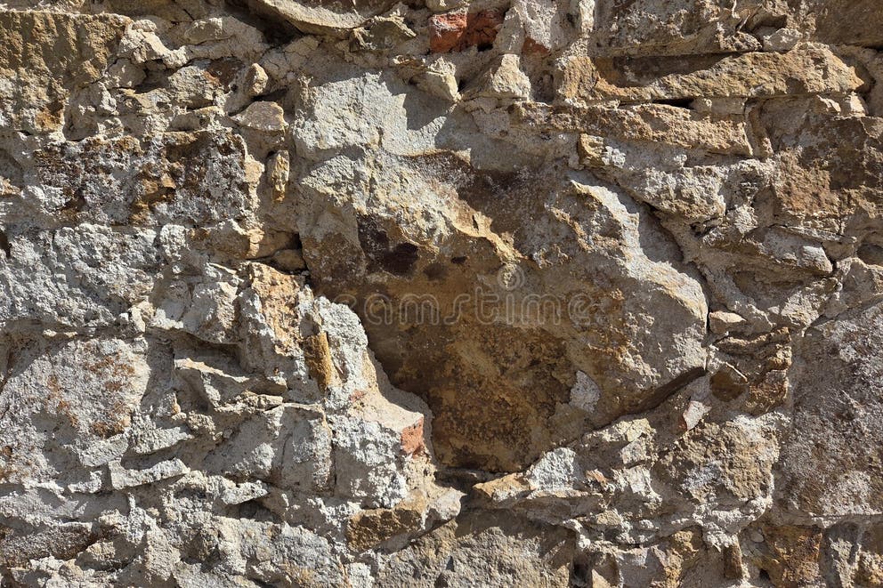 Rustic Stone Wall Texture for Architectural Design and Background ...