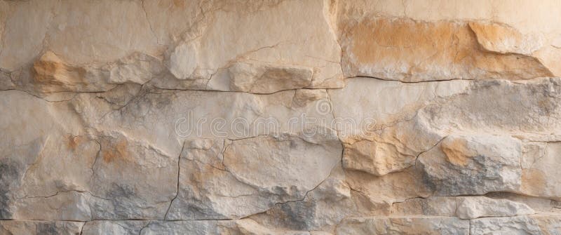 Rustic Stone Wall Texture - Natural Beauty Stock Illustration ...