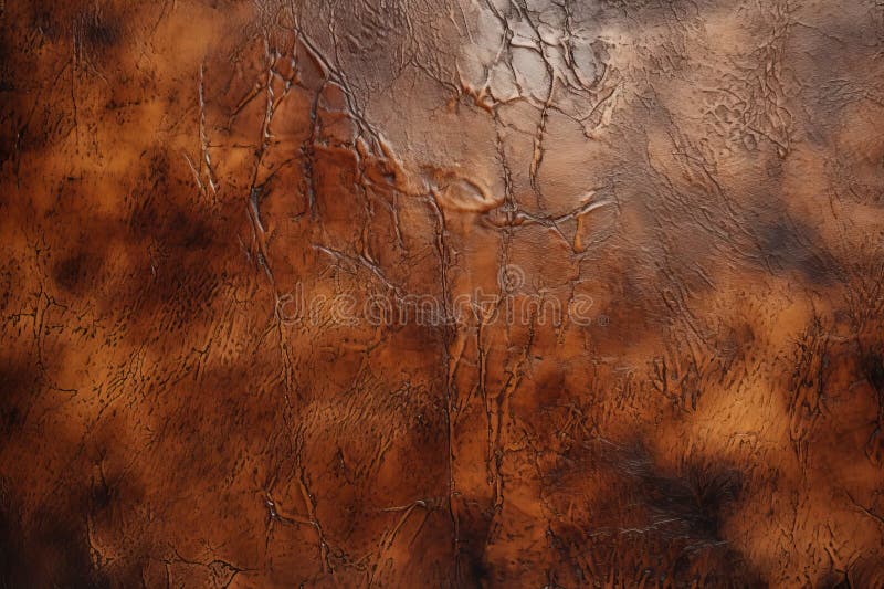 Rustic Tan Leather with Distressed Texture Stock Illustration ...