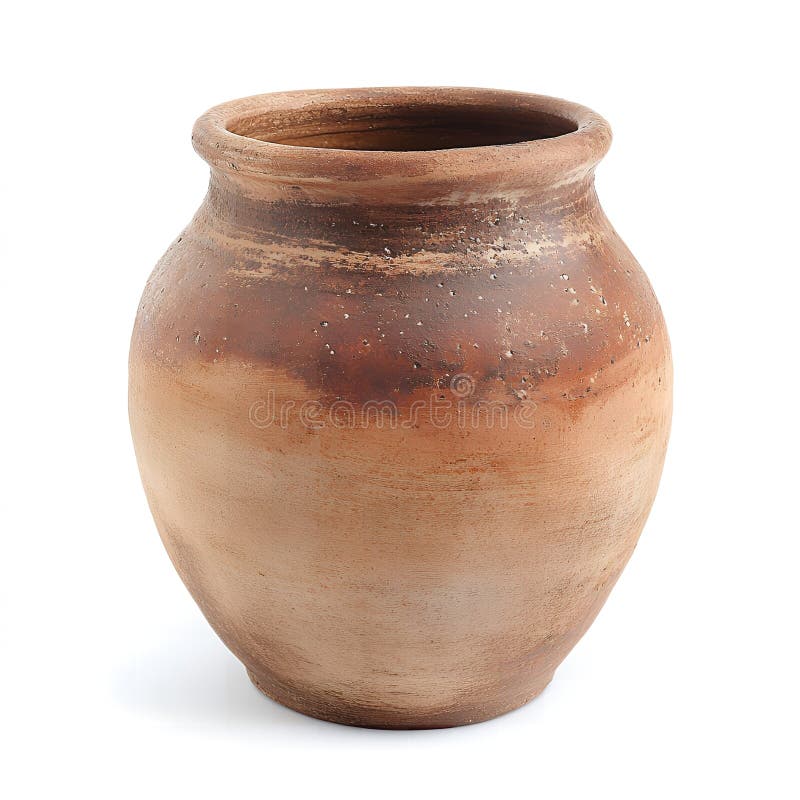 Rustic Terracotta Clay Pot Earthenware Jar Handmade Ceramic Vessel for ...