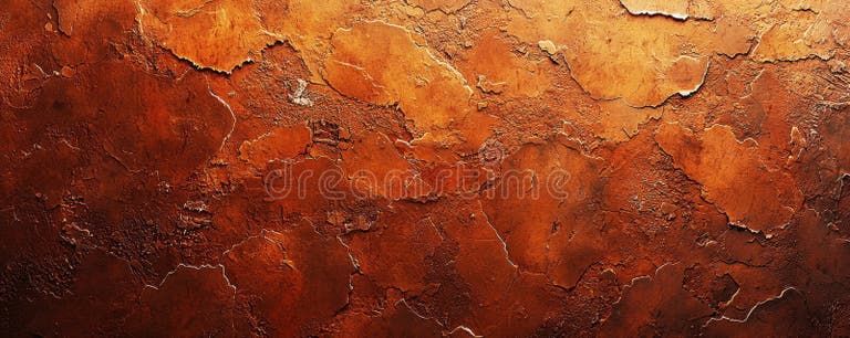 Rustic Terracotta Textured Background with Cracks and Distressed ...
