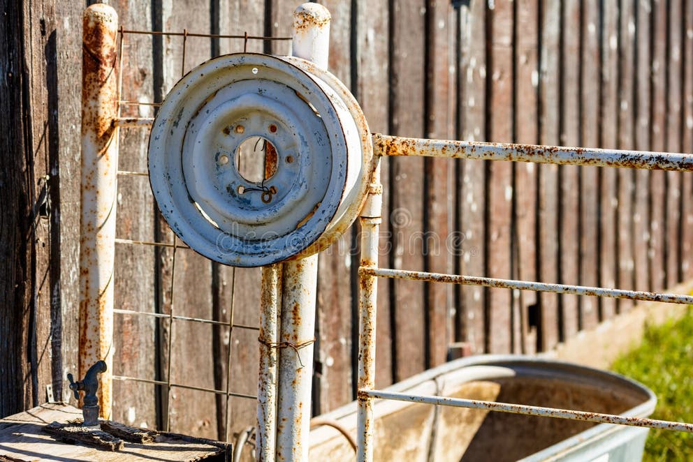 Rustic Texas Ranch stock image. Image of hill, green - 71892027