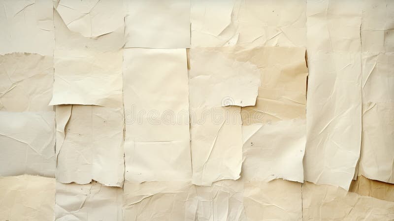 Rustic Texture Art Collage: Faded Memories and Boldly Fragmented Forms ...