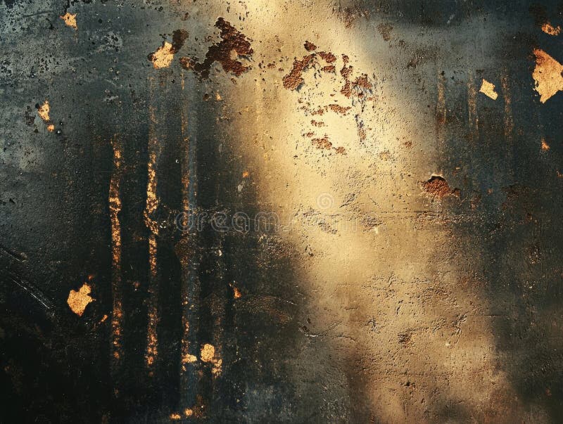 Rustic Texture, a Grunge Background of Worn Metal Stock Photo - Image ...