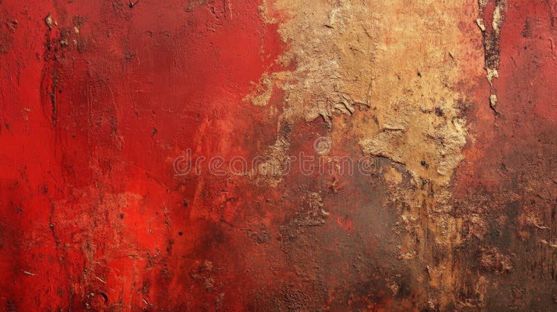 Rustic Textures with Fiery Red Hues and Unique Surface Detail Stock ...