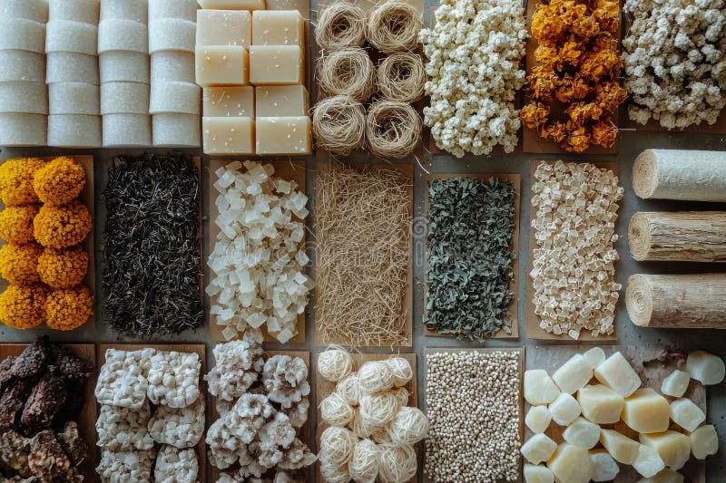 Rustic Themed Mood Board Features Stunning Array of Organic Materials ...