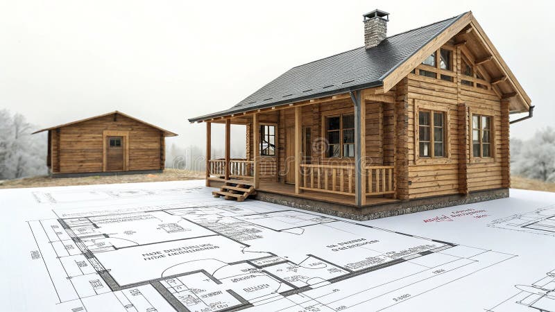 Blueprint Designs Log Cabin