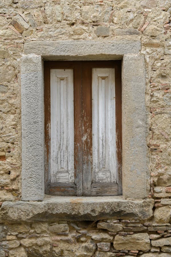 Rustic traditional window stock photo. Image of background - 120771530