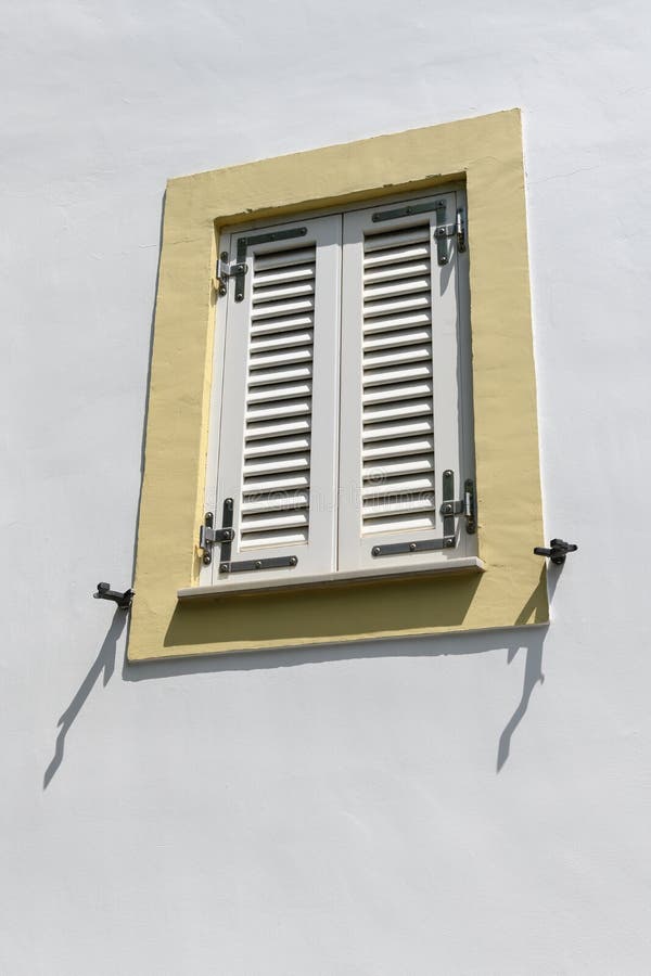 Rustic Traditional Window Shutters Stock Image - Image of sicily ...