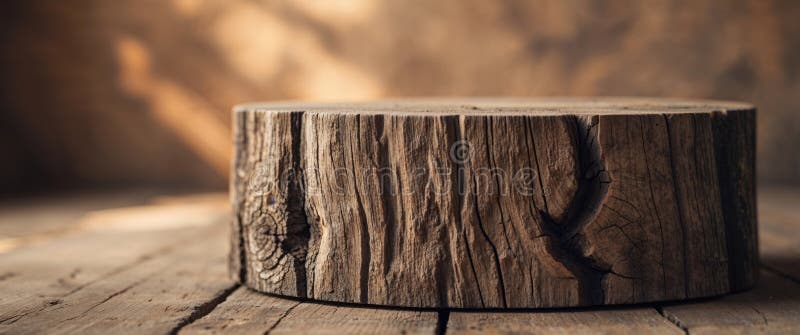 Rustic Tree Stump Side Table Nature Wood Texture Stock Photos - Free ...