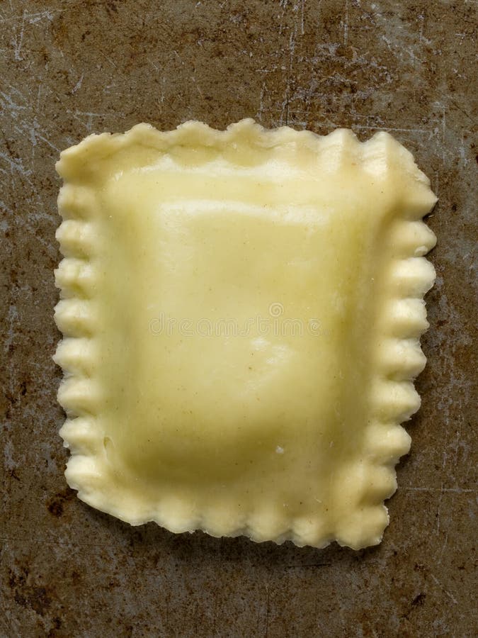 Rustic Uncooked Italian Ravioli Pasta Stock Photo - Image of ravioli ...