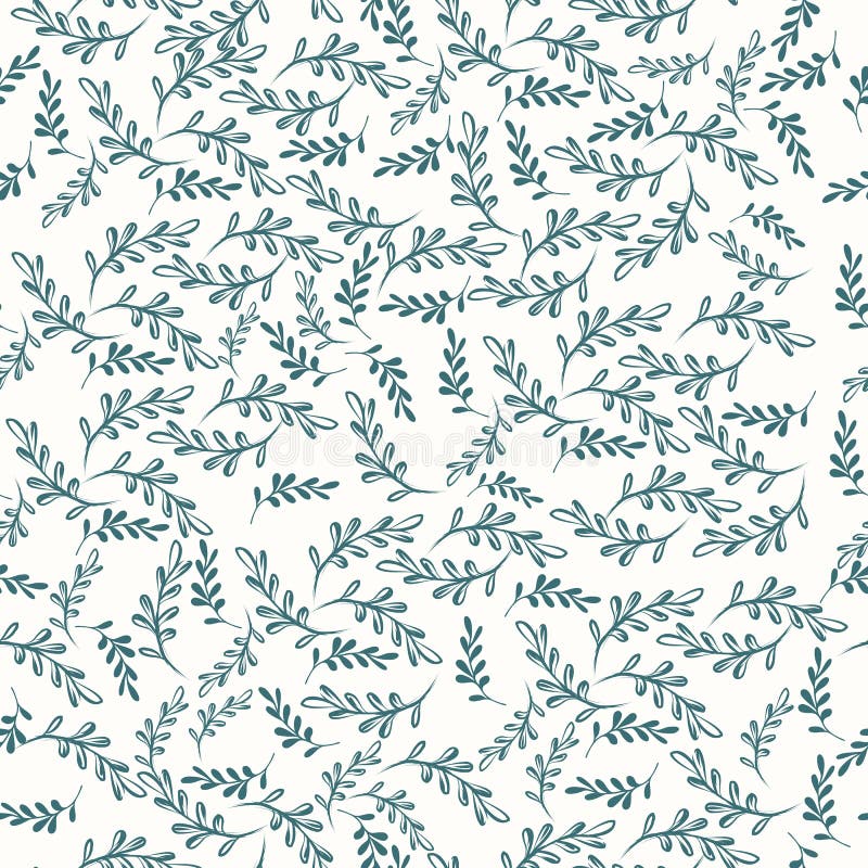 Rustic Vector Floral Pattern Soft Pastel Color Stock Vector ...