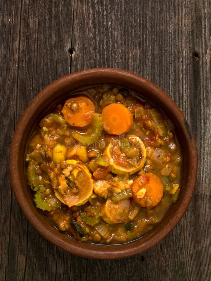 Rustic Vegetarian Casserole Stock Photo - Image of color, casserole ...