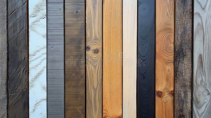 Rustic Vertical Wooden Planks Background Texture Stock Illustration ...