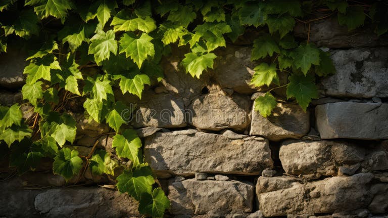 Rustic vine leaf stock illustration. Illustration of weathered - 374995080