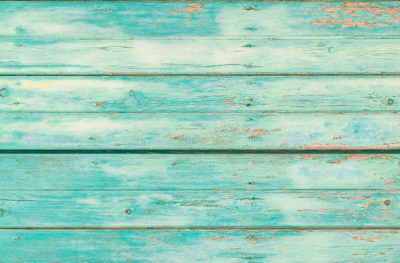 Turquoise Colored Old Wood Surface Background Texture Stock Photo ...