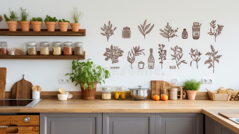 Decals Illustration Charm Inviting Stock Illustrations – 3 Decals ...