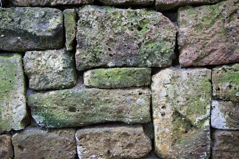 Rustic Wall of Natural Stones As a Background Stock Photo - Image of ...