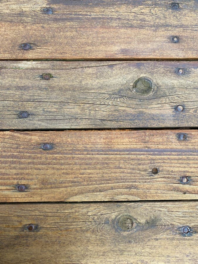 Rustic Weathered Boards with Bolts Stock Image - Image of texture, wood ...