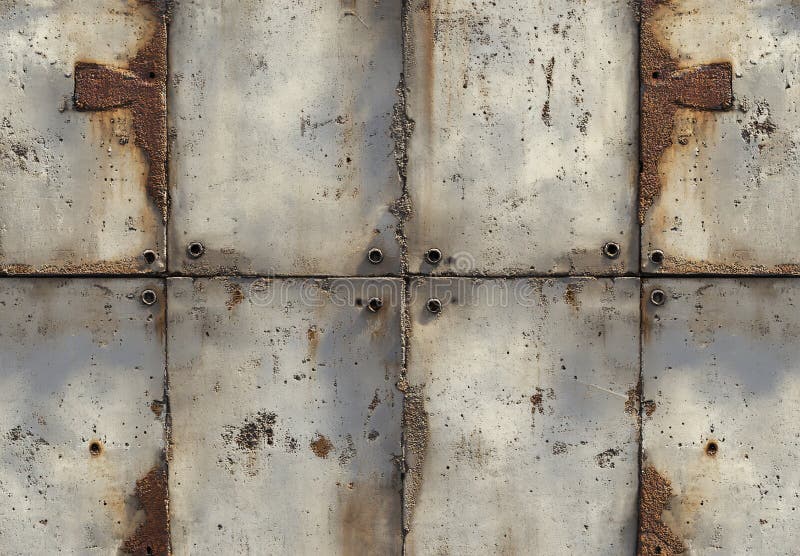 Rustic Weathered Metal Panel Texture Background High Quality Image ...