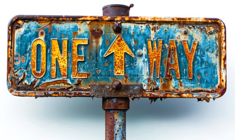 One Way Sign Stock Illustrations – 5,250 One Way Sign Stock ...