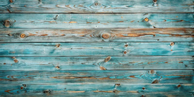 Rustic Weathered Teal Blue Wood Plank Background Texture for Design ...