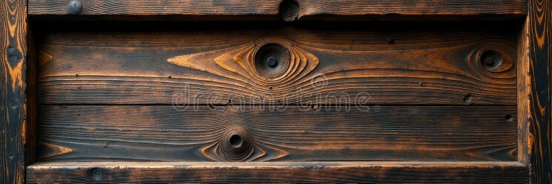 Rustic, Weathered Wooden Frame, Ornate Details, Distressed, Vintage ...
