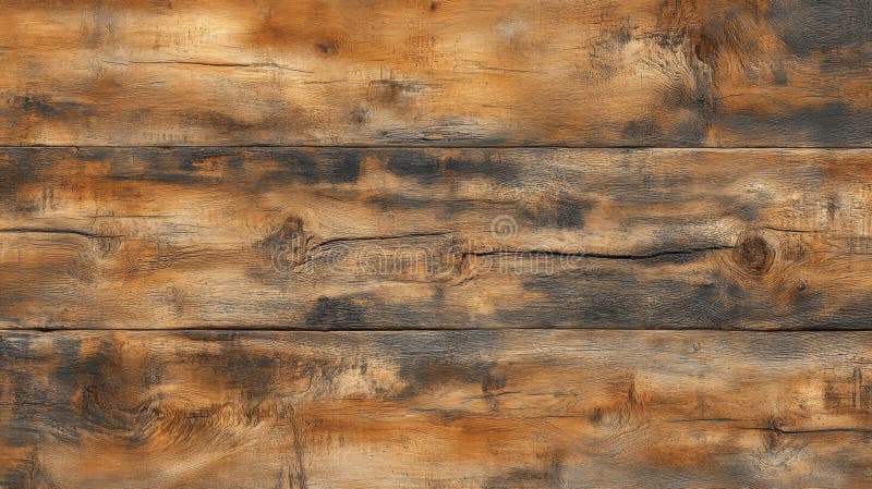 Rustic Weathered Wooden Planks Background Texture Stock Illustration ...