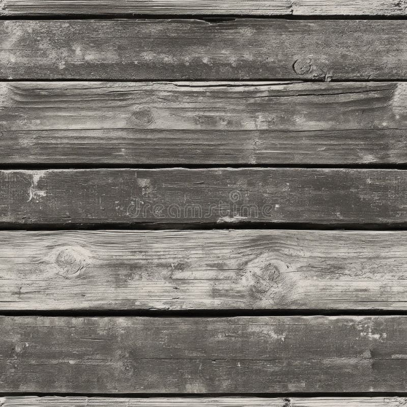 Rustic Weathered Wooden Planks Grayscale Background Texture Design ...