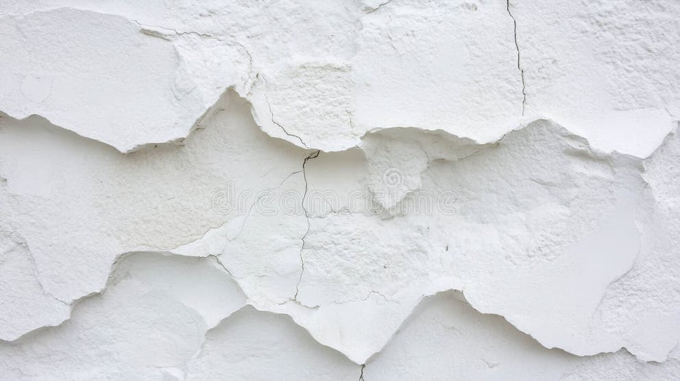 Rustic White Stucco and Recessed Brick Texture for Architectural Design ...