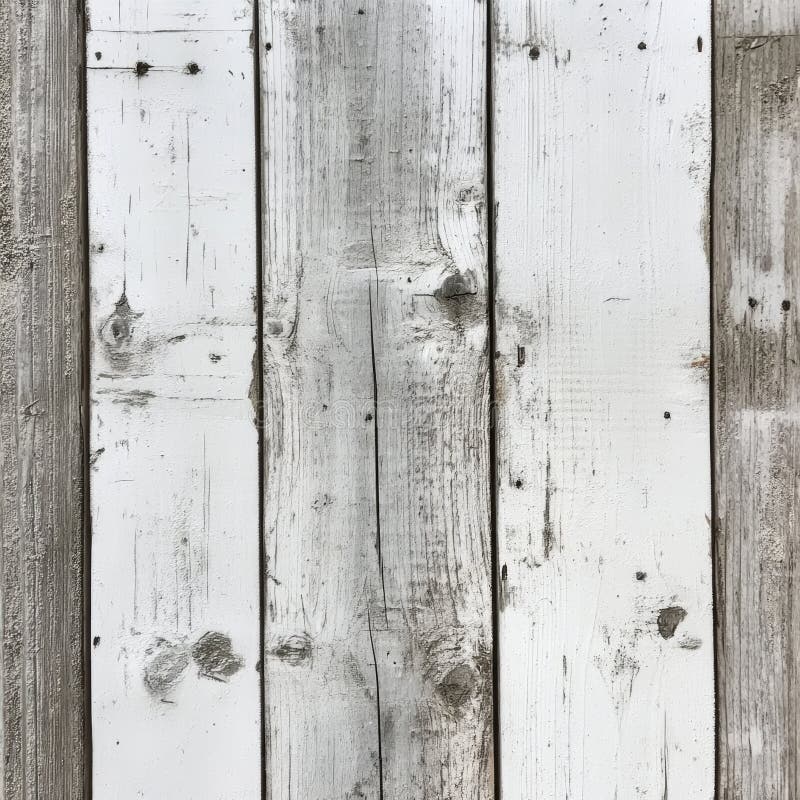 Rustic White Weathered Wood Texture with Vertical Planks Stock Photo ...