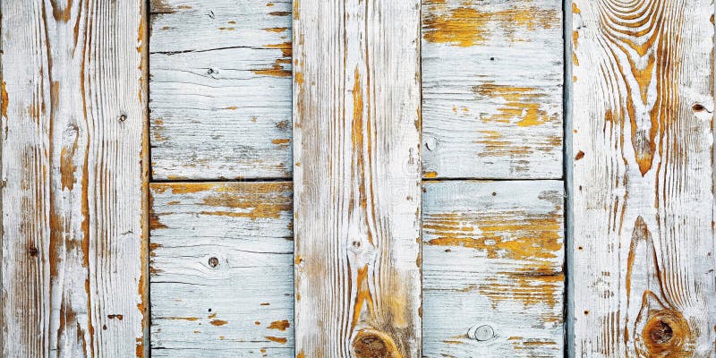 Rustic Whitewashed Wood Plank Background a Grungy Weathered Texture ...