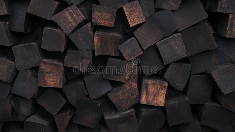 Rustic Wood Block Texture Pattern Ideal for Background Design Stock ...