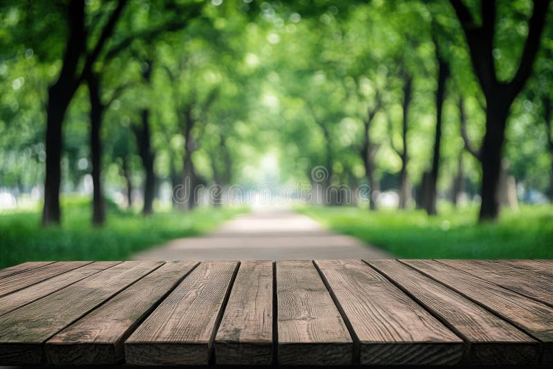 Table Overlooking Green Park Path Stock Illustrations – 7 Table ...