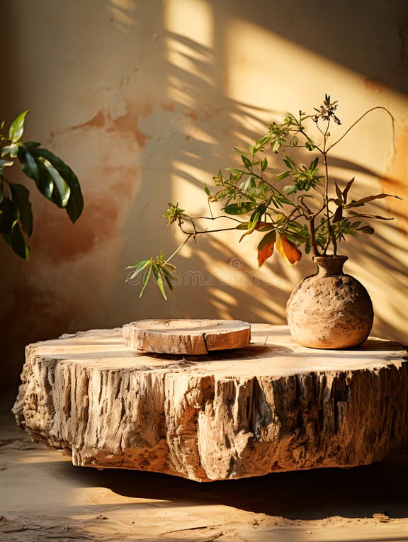 Rustic Wood Texture Aged Tree Stump in Natural Forest Environment ...