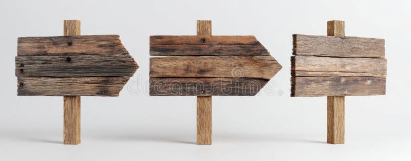 The Rustic Wooden Arrows Perfect for Directional Signage and Creative ...