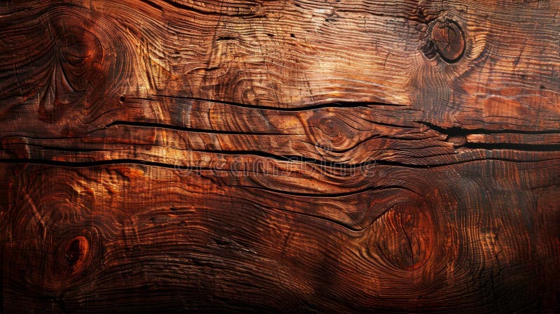 Rustic Wooden Background with Rich Brown Tones and Intricate Grain ...