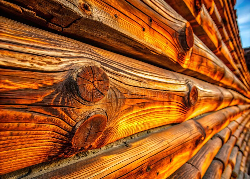 Rustic Wooden Beam Wall a Worms Eye View of Architectural Timber ...
