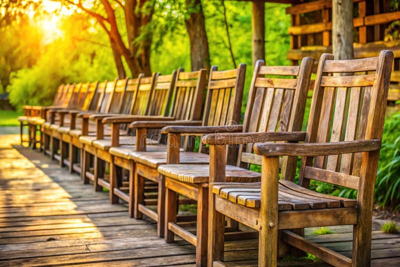 Rustic Wooden Bench and Rack an Outdoor Seating Solution with Ample ...