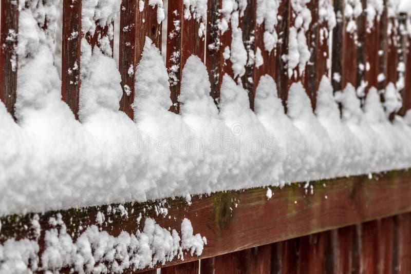 Rustic wooden fence stock image. Image of freshly, fresh - 189389187