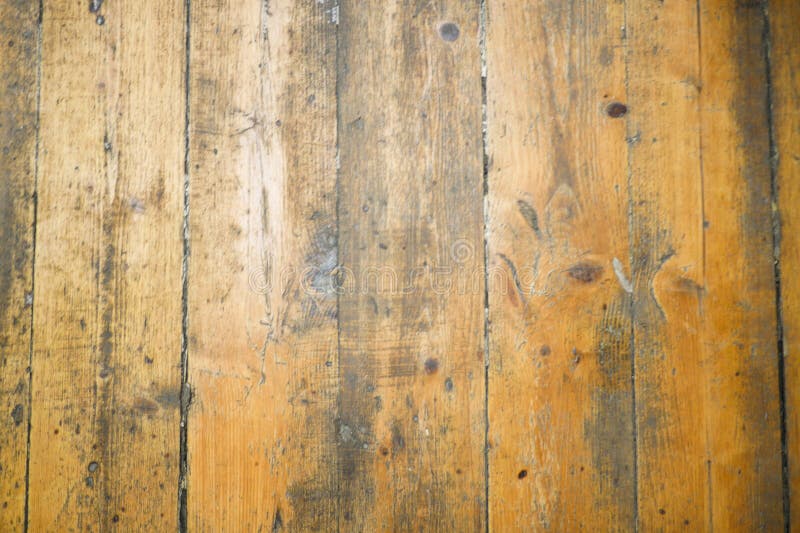 Rustic Wooden Floor with Distinctive Texture and Grain Patterns Stock ...