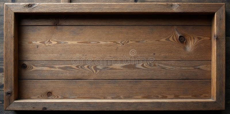 Rustic Wooden Horizontal Frame, Textured Wall, Country Style, Shabby ...