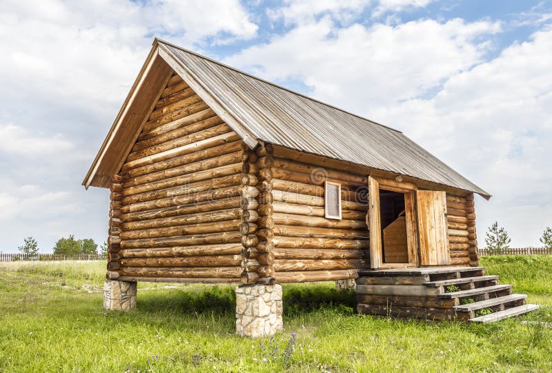 Rustic wooden house stock photo. Image of ownership, chalet - 70478930